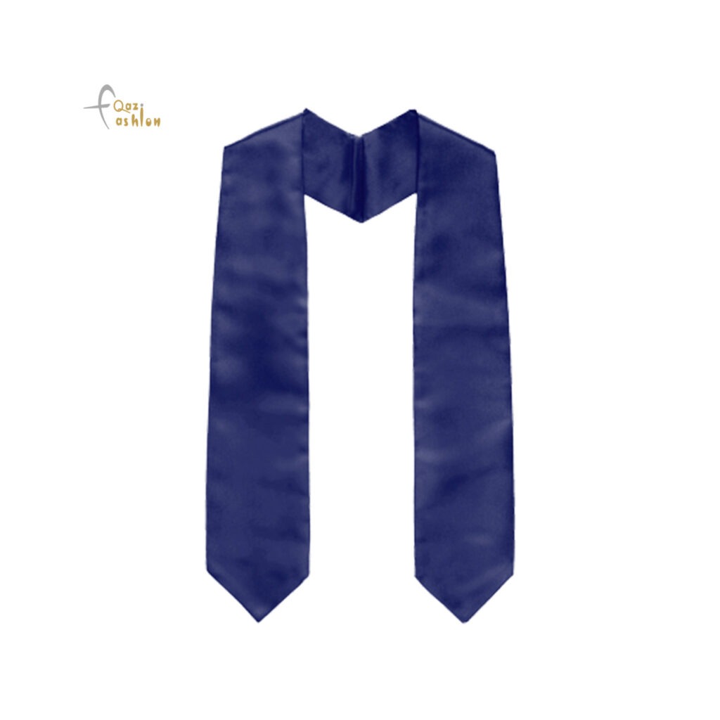 Graduation Stoles Navy Blue - by Qazi Fashion PTY LTD