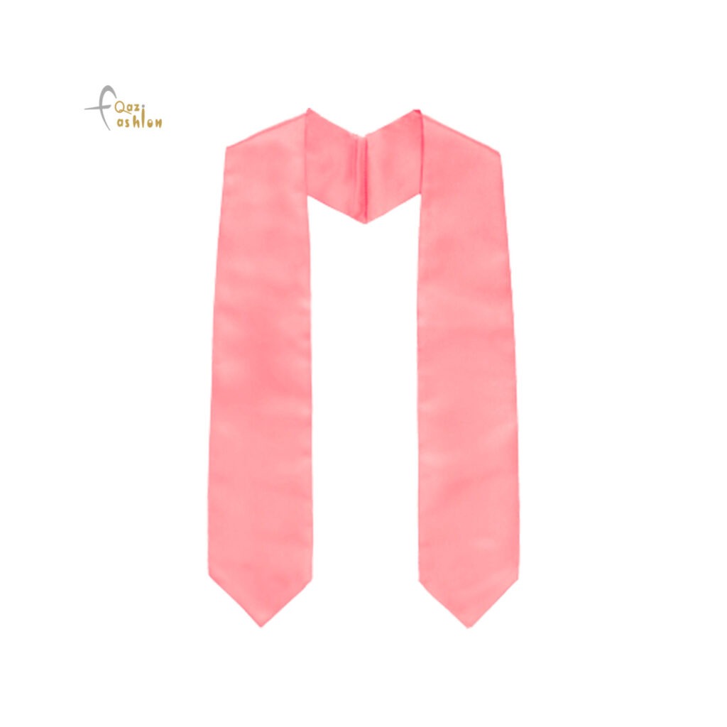 Graduation Stoles Pink - by Qazi Fashion PTY LTD