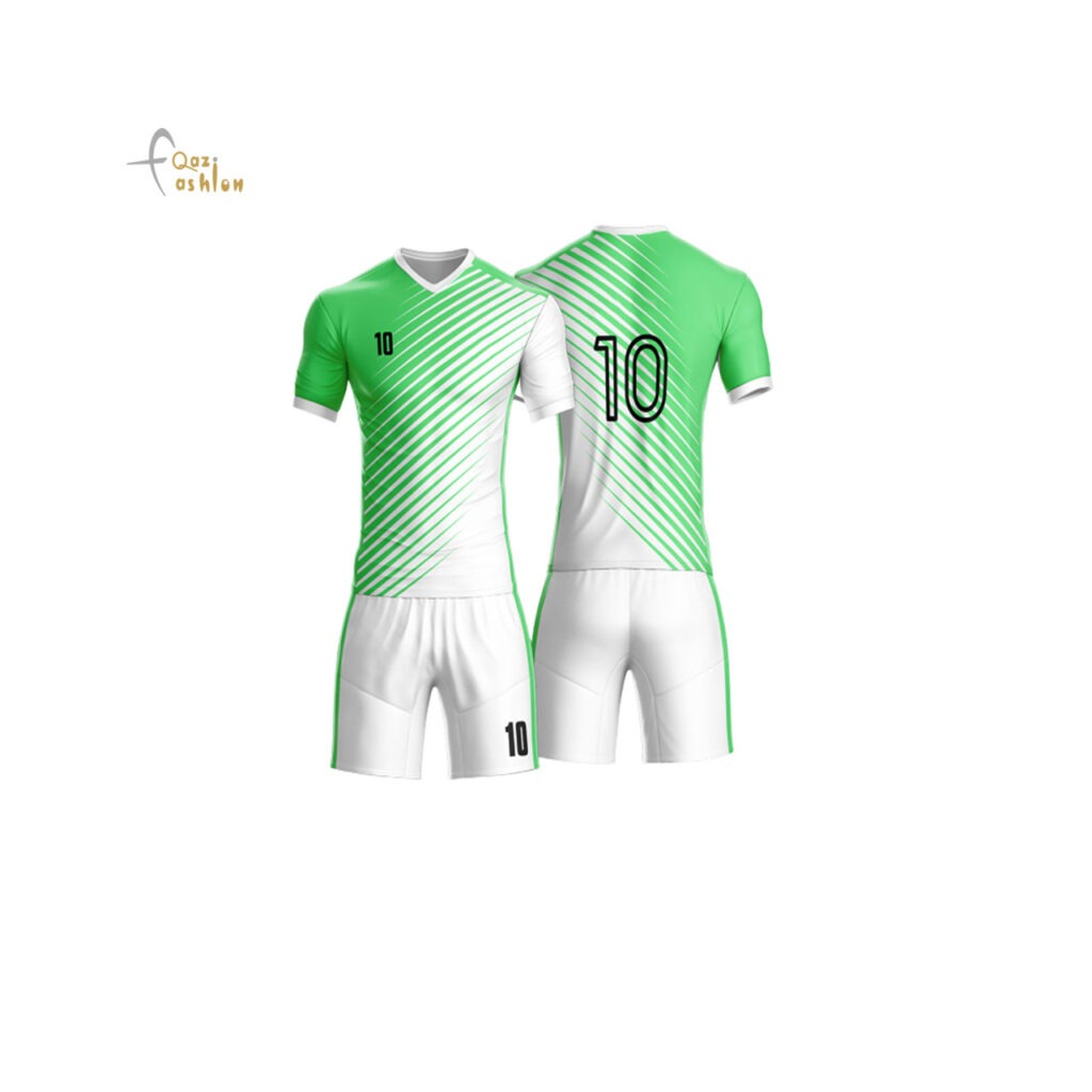 Soccer Uniform Light Green - Qazi Fashion PTY LTD by Qazi Fashion