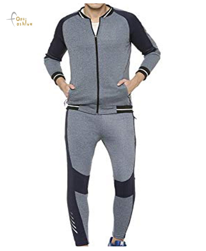 Track Suit Gray - by Qazi Fashion PTY LTD